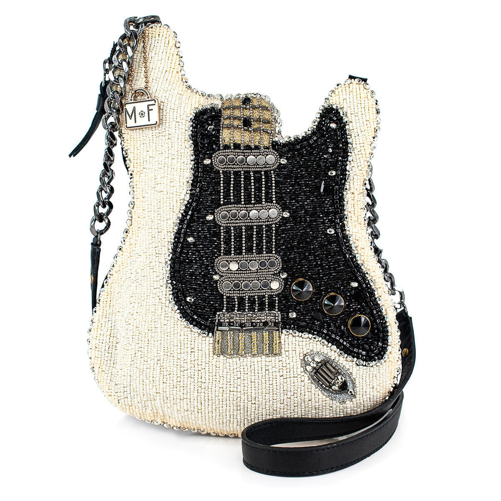 Fend for Yourself Guitar Shaped Crossbody Handbag - Mary Frances