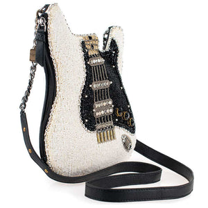Fend for Yourself Guitar Shaped Crossbody Handbag - Mary Frances