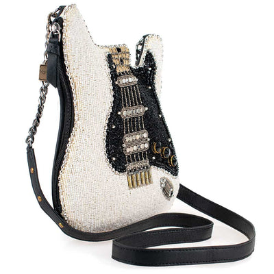 Fend for Yourself Guitar Shaped Crossbody Handbag - Mary Frances