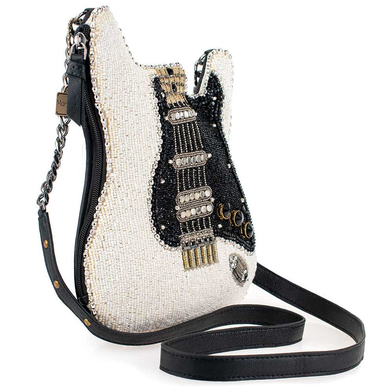 Fend for Yourself Guitar Shaped Crossbody Handbag - Mary Frances