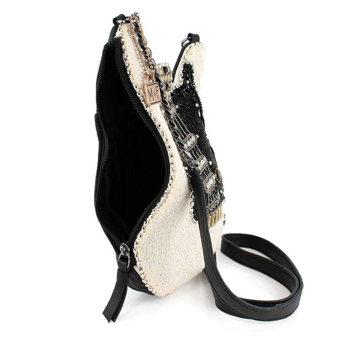 Fend for Yourself Guitar Shaped Crossbody Handbag - Mary Frances