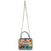 Full Steam Ahead Beaded Cruise Ship Top Handle Handbag - Mary Frances