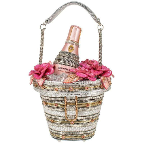 Champagne On Ice Top Handle Handbag - Mary Frances