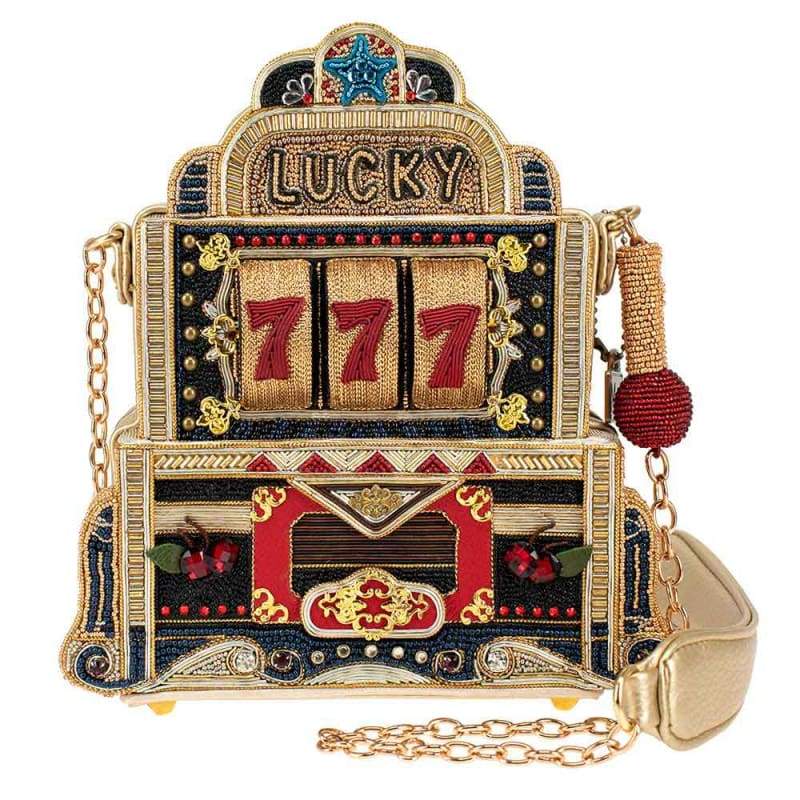 Lucky 7 Embellished Slot Machine Handbag - Mary Frances