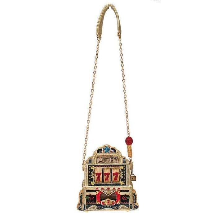 Lucky 7 Embellished Slot Machine Handbag - Mary Frances