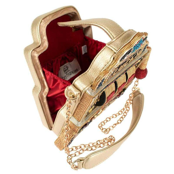 Lucky 7 Embellished Slot Machine Handbag - Mary Frances